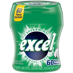 Gomme sans sucre Excel Menthe verte, 12 morceaux | EXCEL Gum