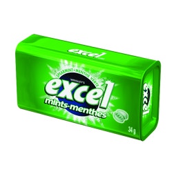 Excel White Spearmint Sugarfree Gum Bottle, 60 Pieces | EXCEL Gum