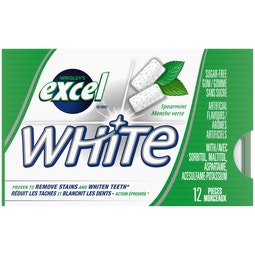 Excel Spearmint Sugarfree Gum Bottle, 60 Pieces | EXCEL Gum