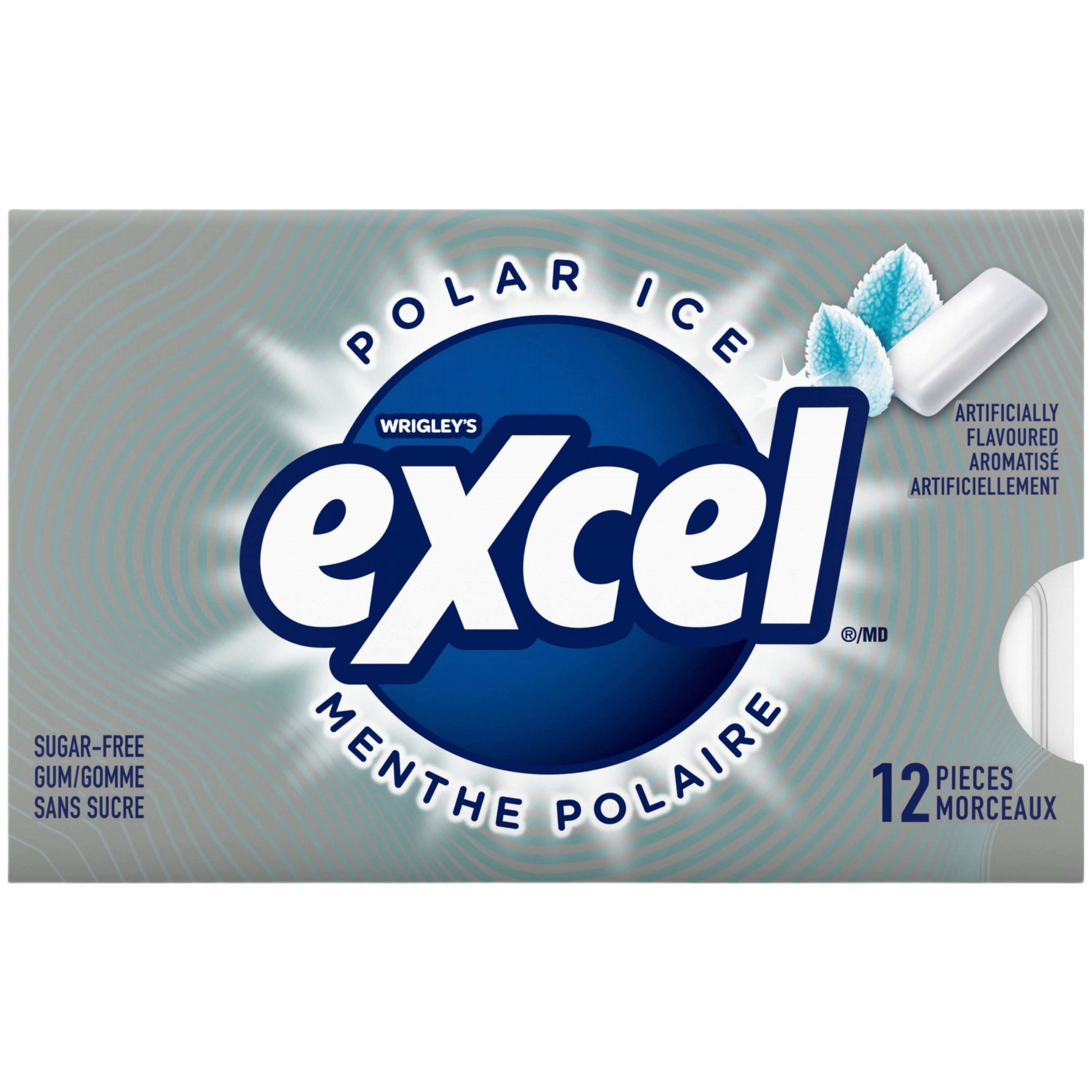 Excel Polar Ice Sugarfree Gum, 12 Pieces | EXCEL Gum