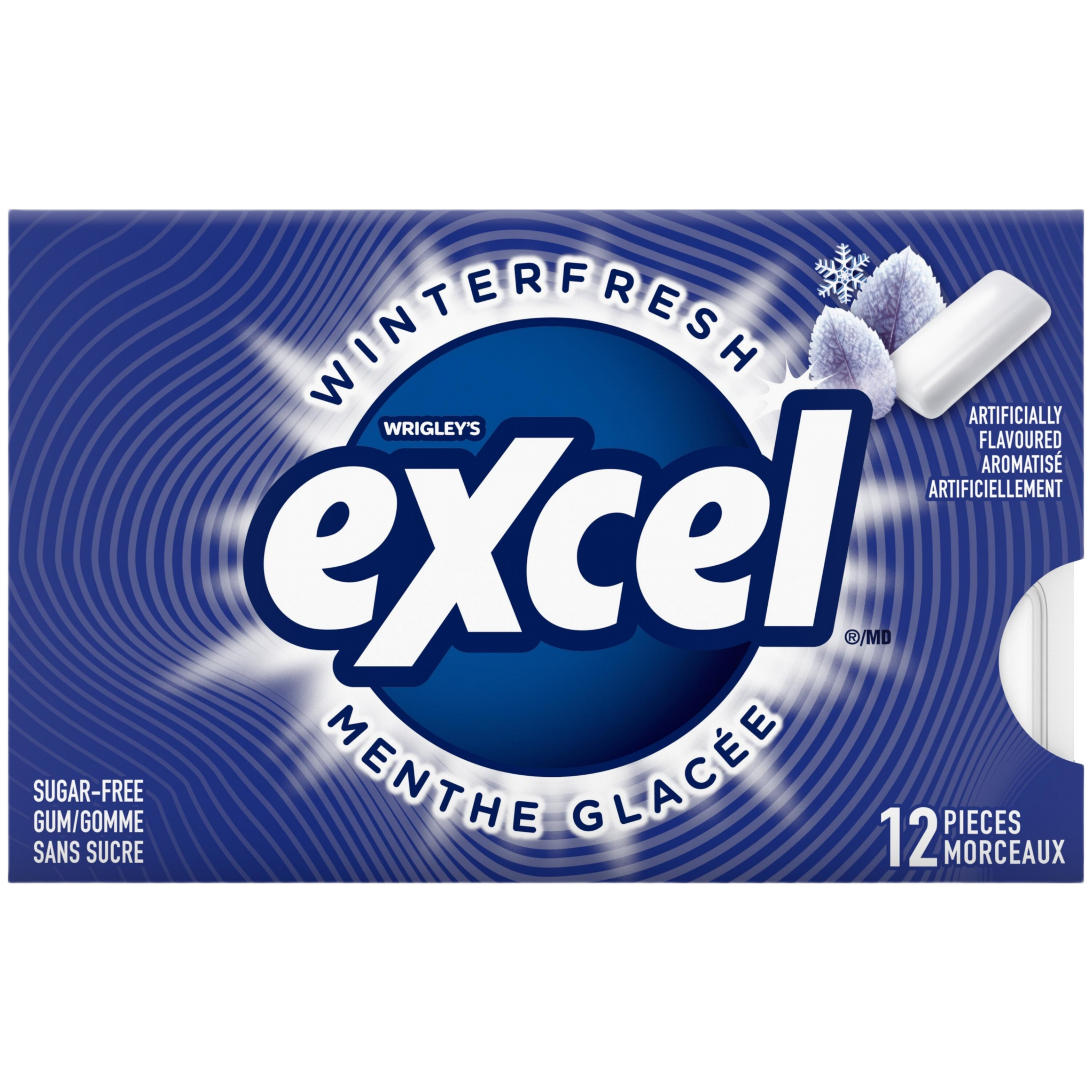 Excel Winterfresh Sugarfree Gum, 12 Pieces | EXCEL Gum